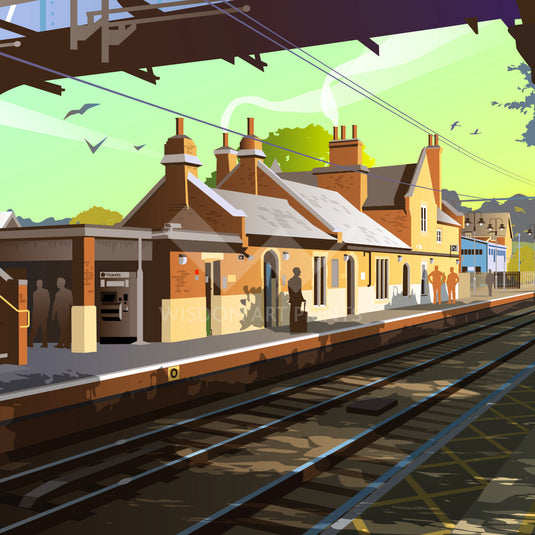Railway Station Art Prints – Wisdom Art Prints
