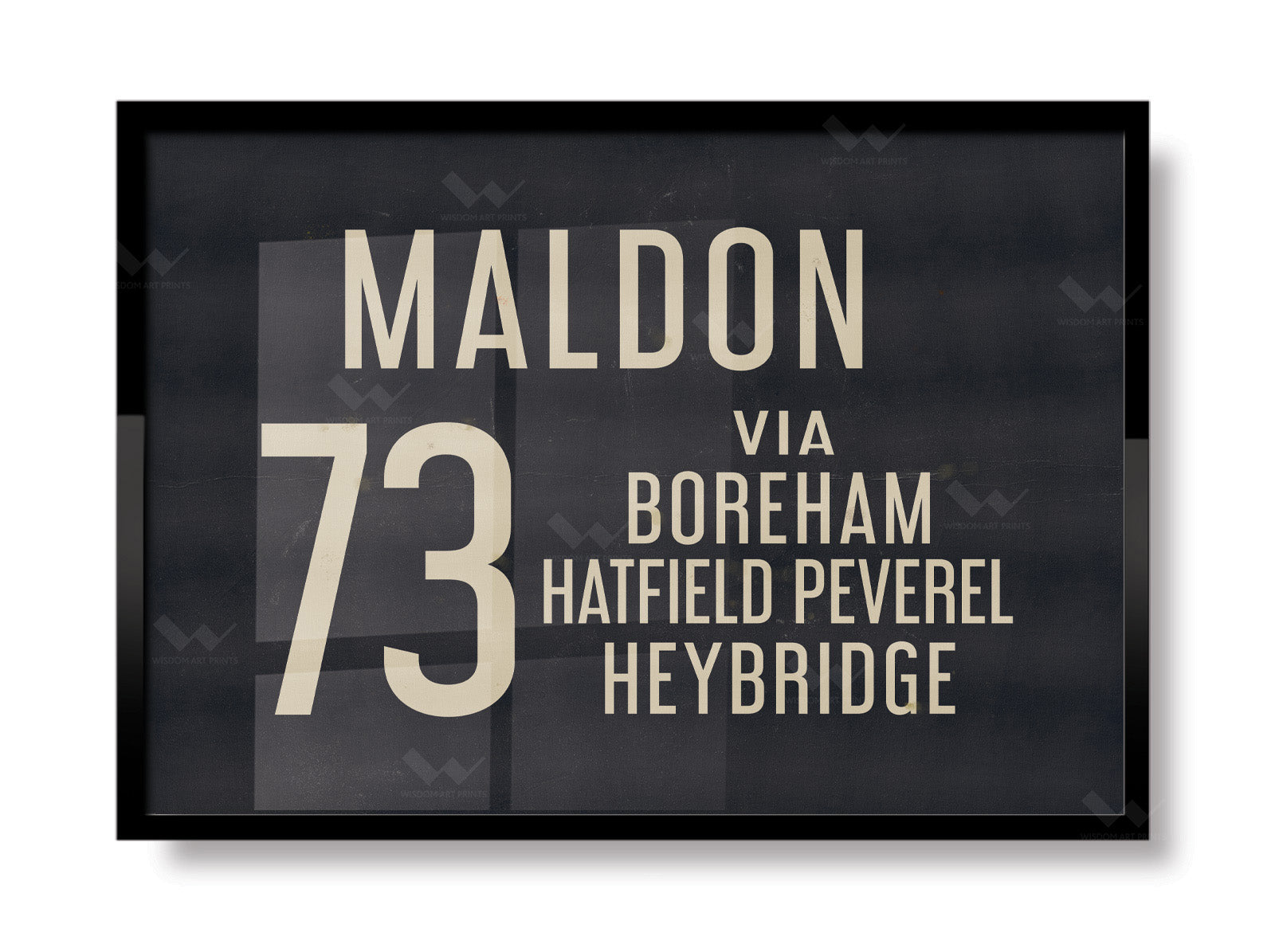 Maldon 73 Bus Blind – Wisdom Art Prints