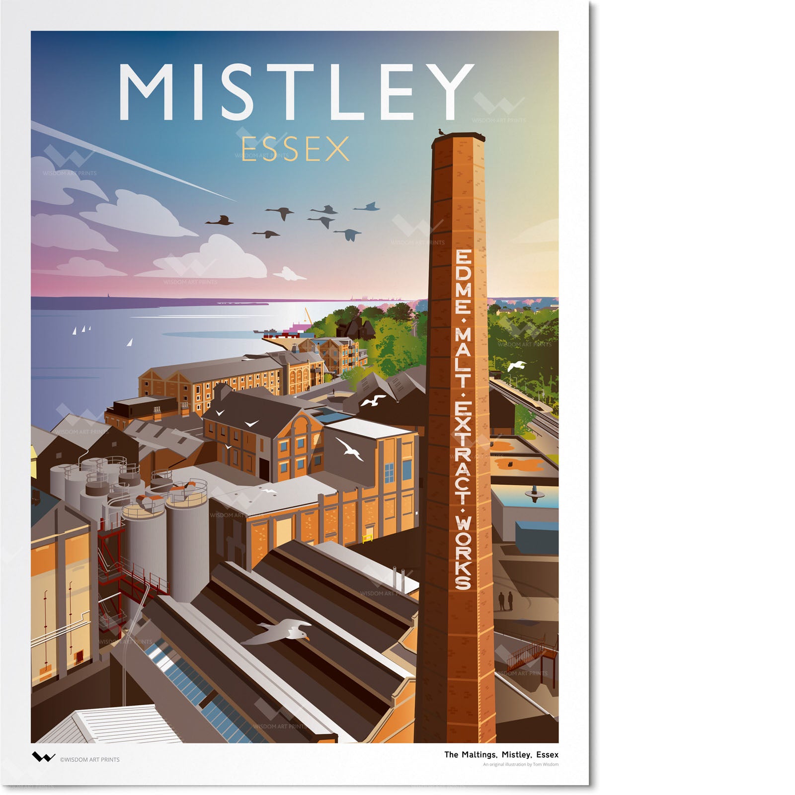 Wisdom Art Prints | Essex Illustrated