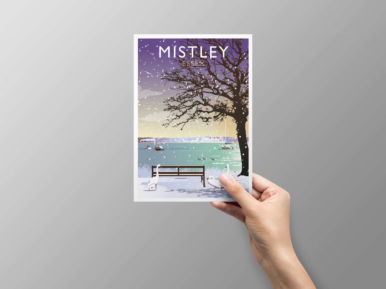 Mistley Christmas Card – Wisdom Art Prints