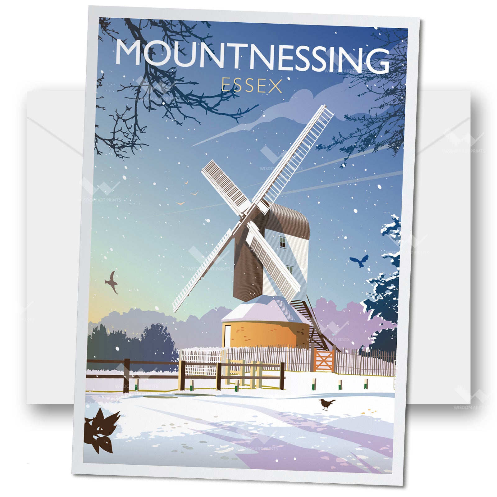 Mountnessing, Essex (Christmas) – Wisdom Art Prints
