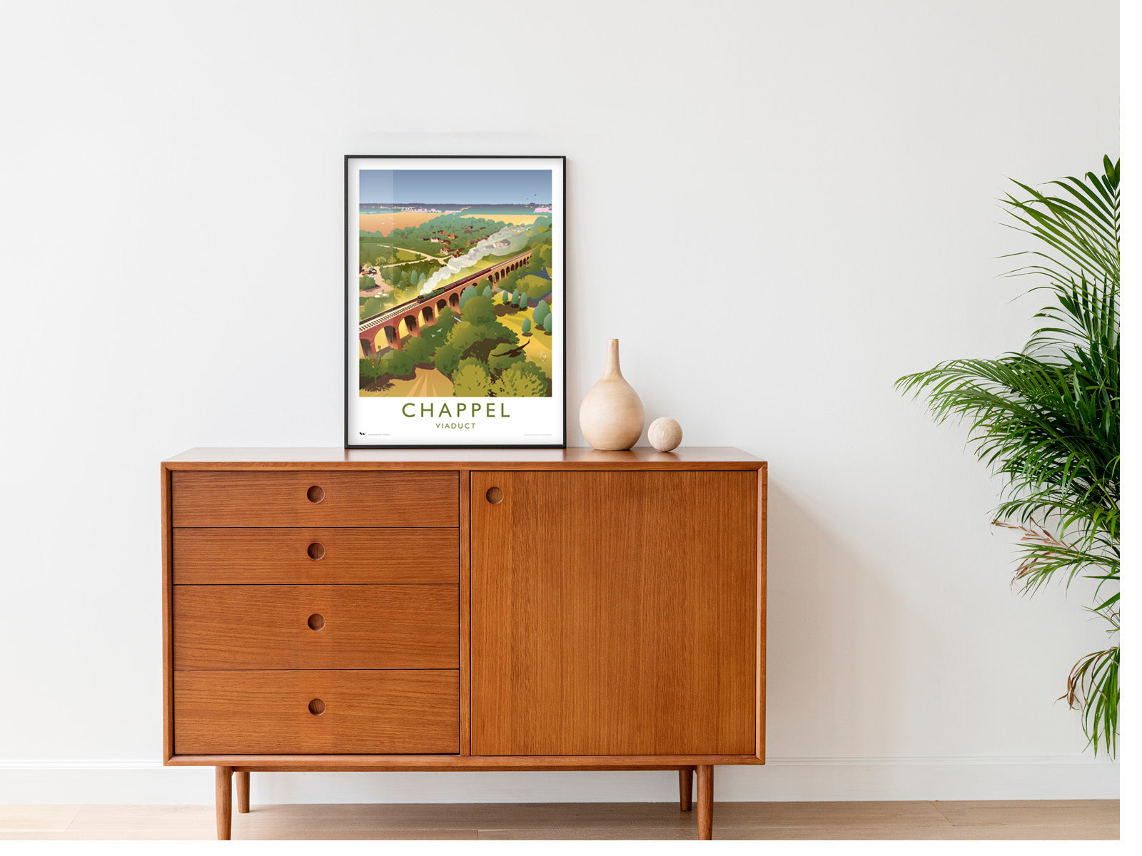 Chappel Viaduct, Essex Travel Poster – Wisdom Art Prints