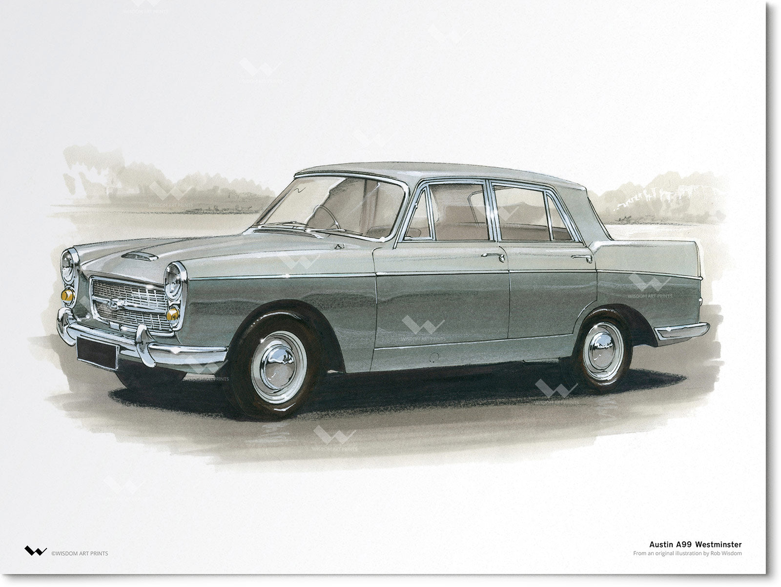 Austin A99 Westminster – Wisdom Art Prints