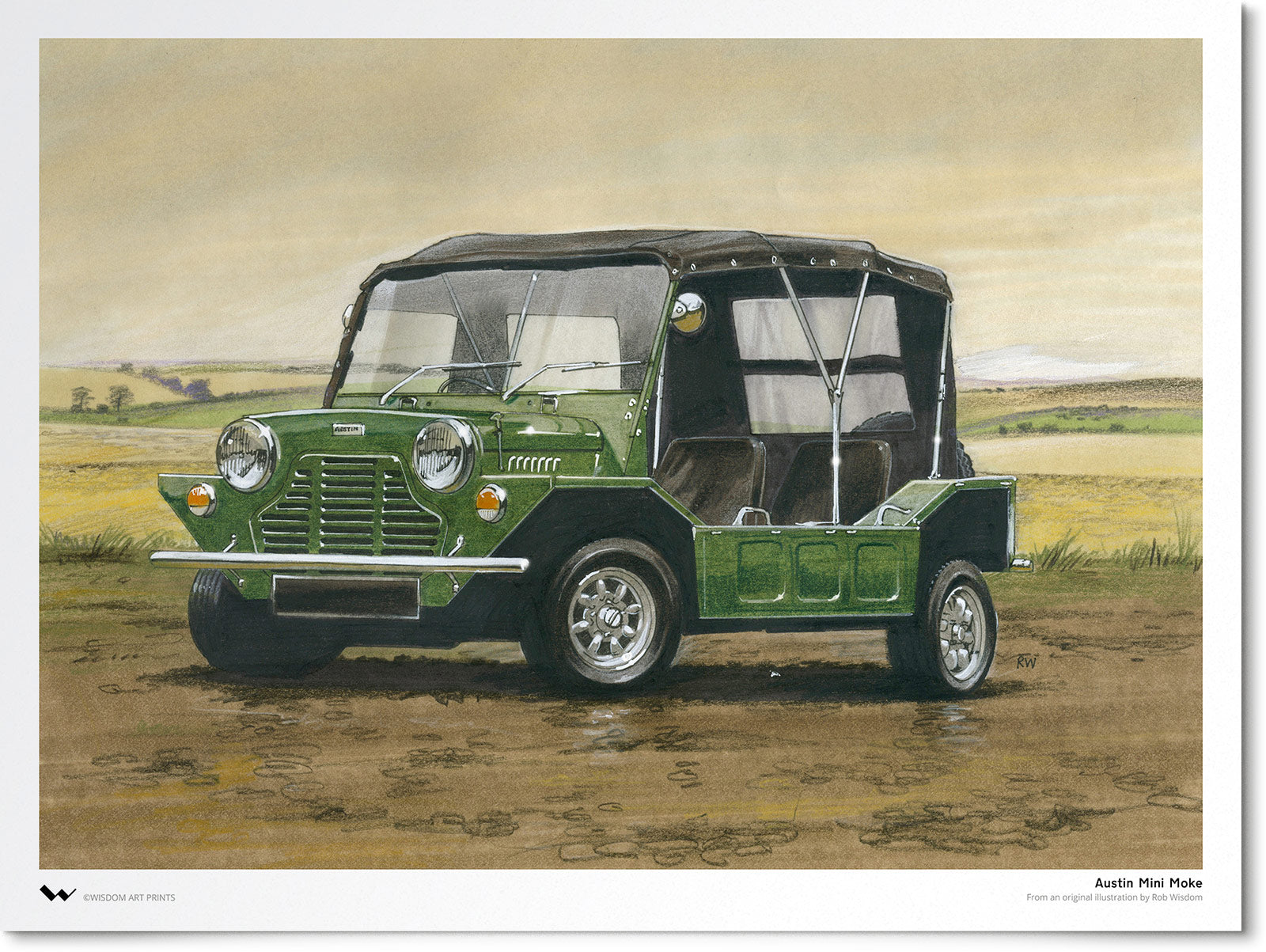 Austin Mini Moke – Wisdom Art Prints
