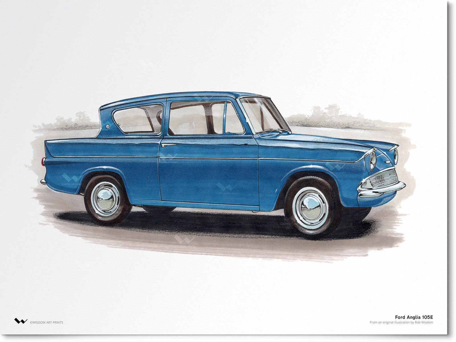 Ford Anglia 105E – Wisdom Art Prints