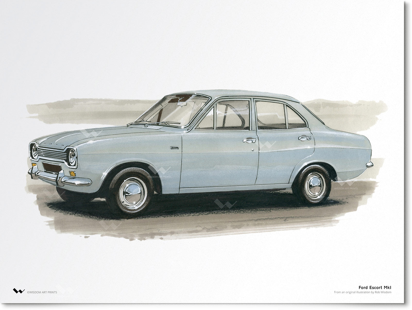 Ford Escort MkI – Wisdom Art Prints