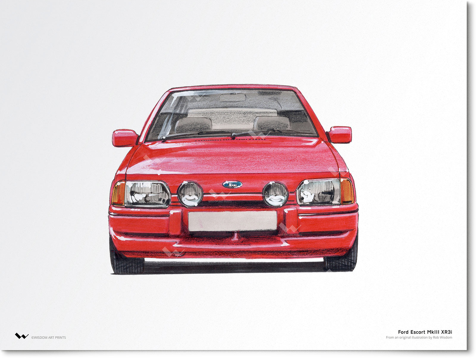 Ford Escort XR3i – Wisdom Art Prints