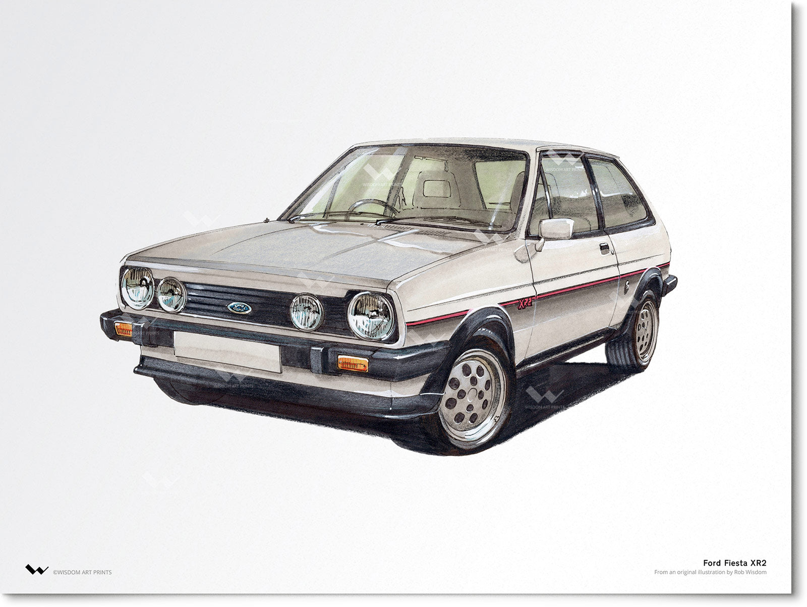 Ford Fiesta XR2 – Wisdom Art Prints