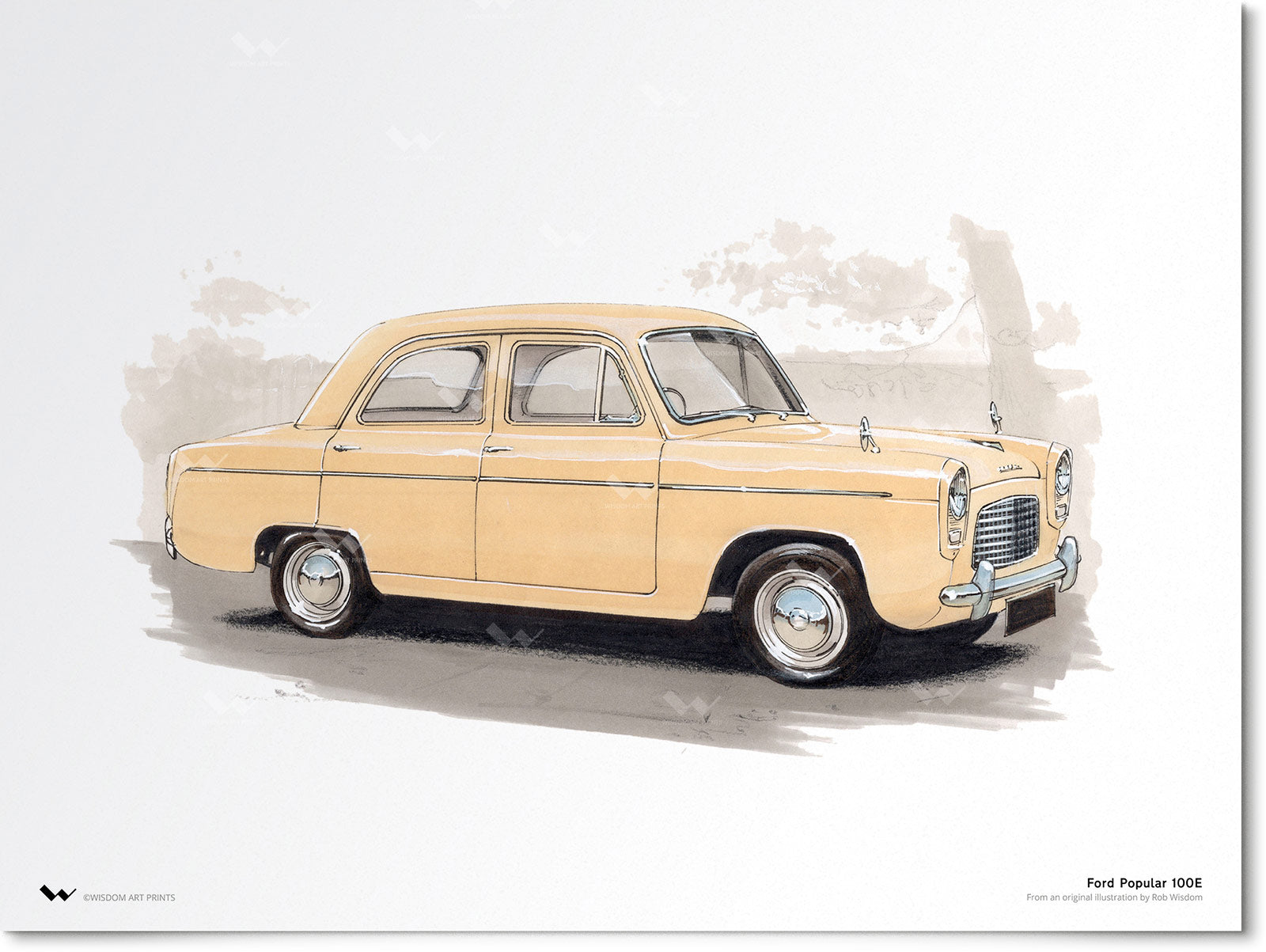 Ford Popular 100E – Wisdom Art Prints