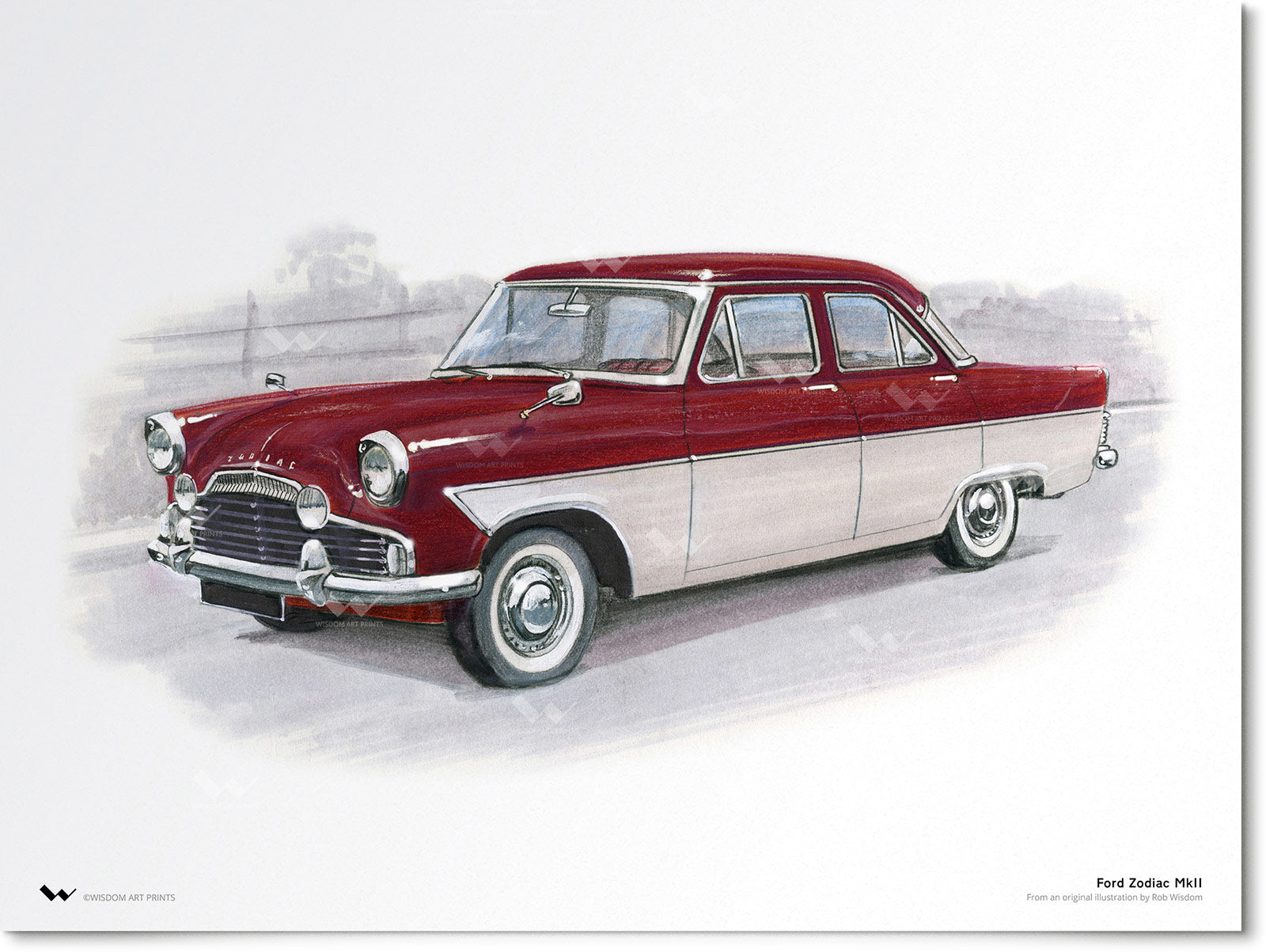 Ford Zodiac MkII – Wisdom Art Prints
