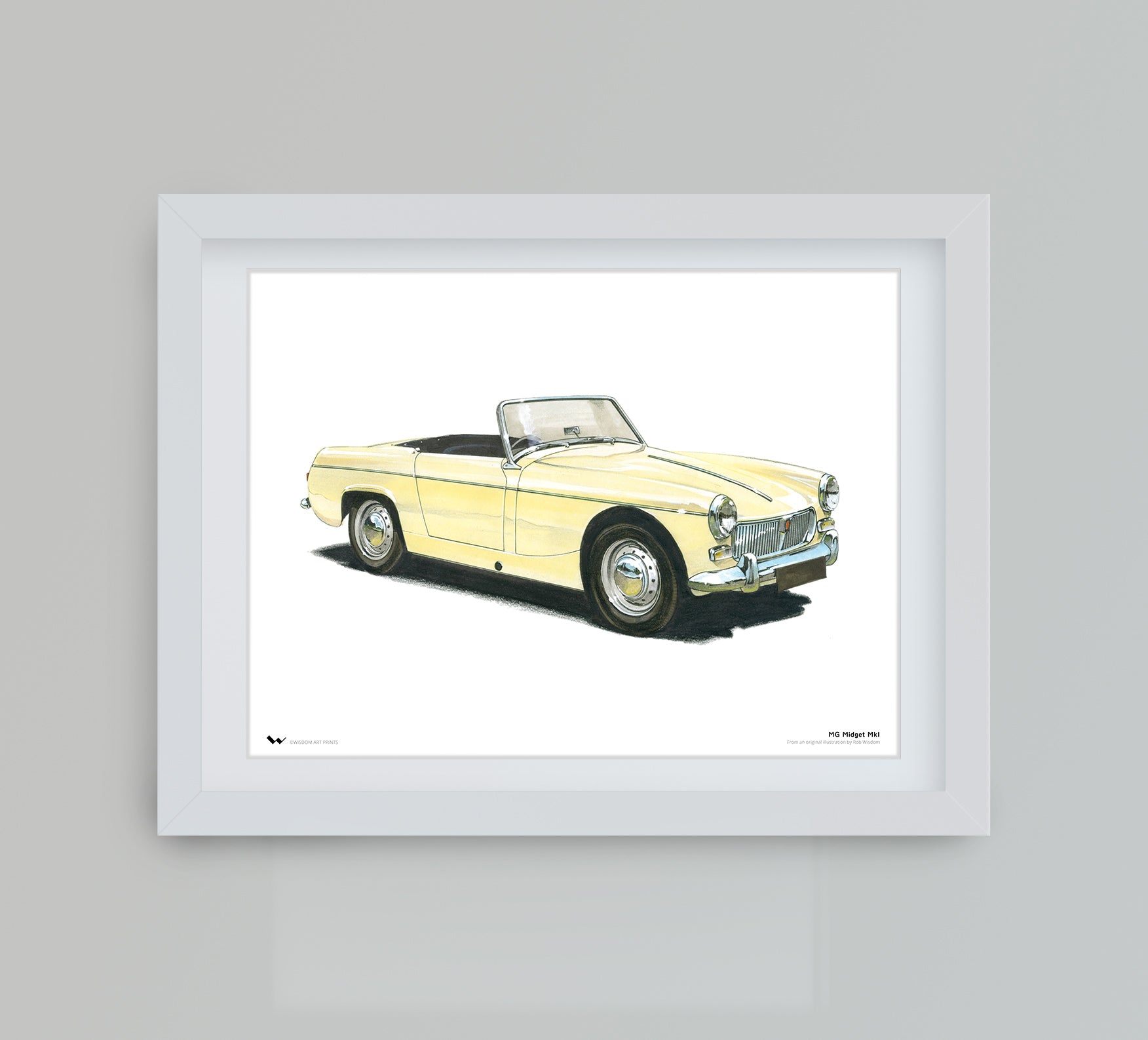 MG Midget Art Print – Wisdom Art Prints