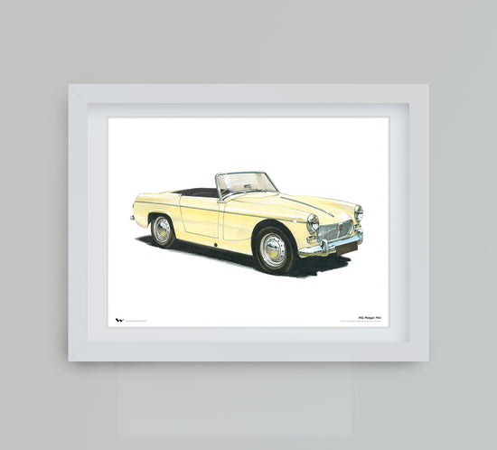 MG Midget Art Print – Wisdom Art Prints