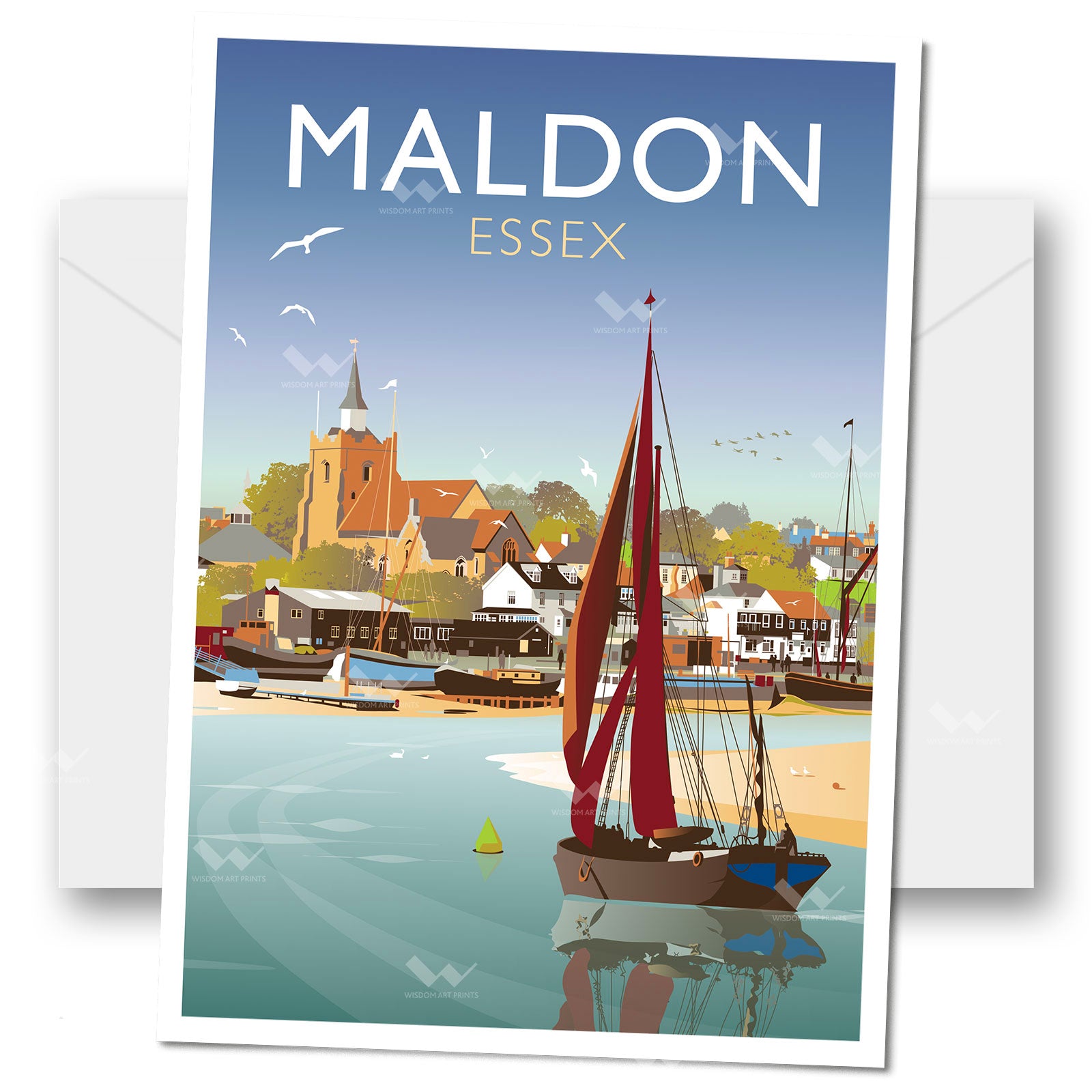 The Hythe, Maldon, Essex – Wisdom Art Prints