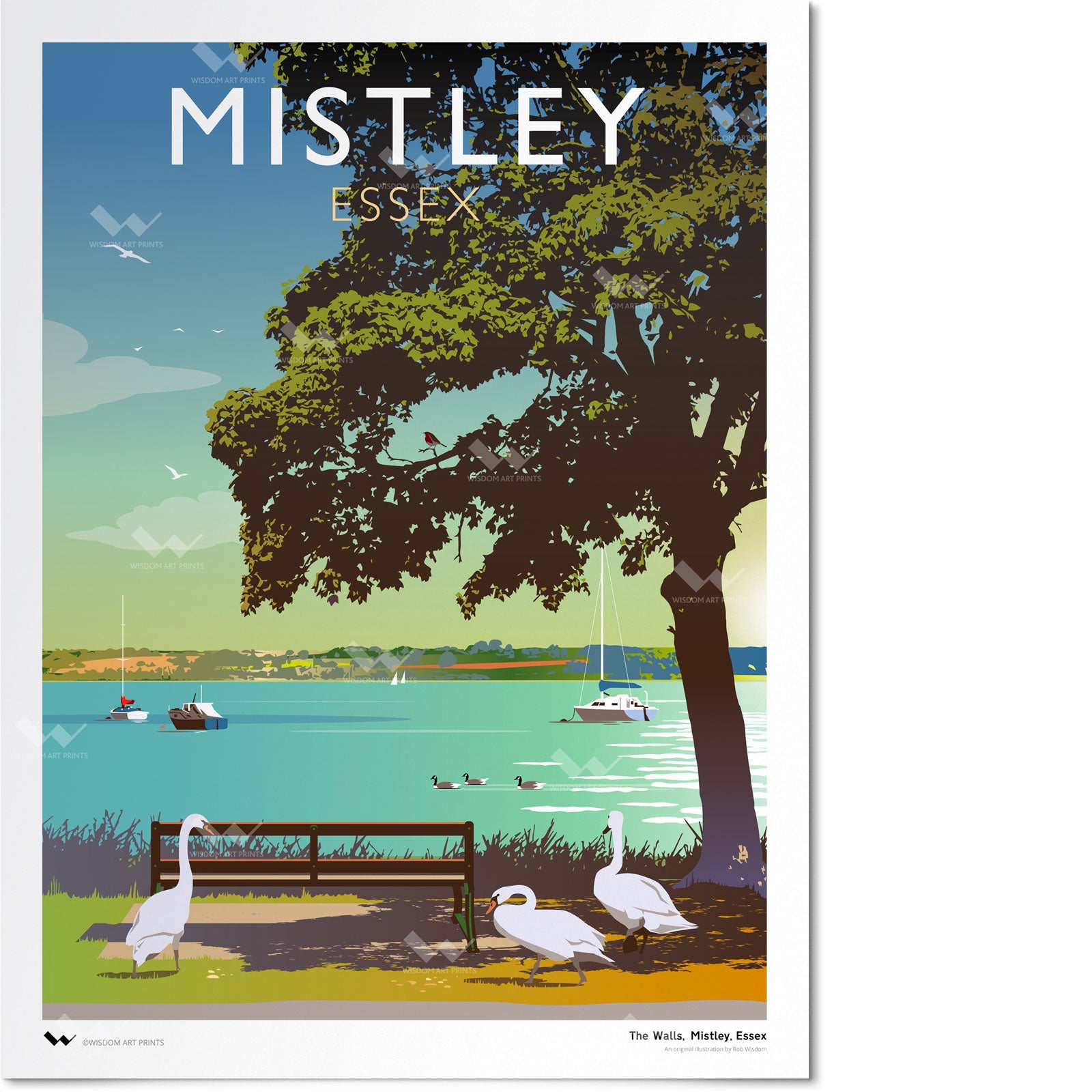 Mistley, Essex Art Print – Wisdom Art Prints