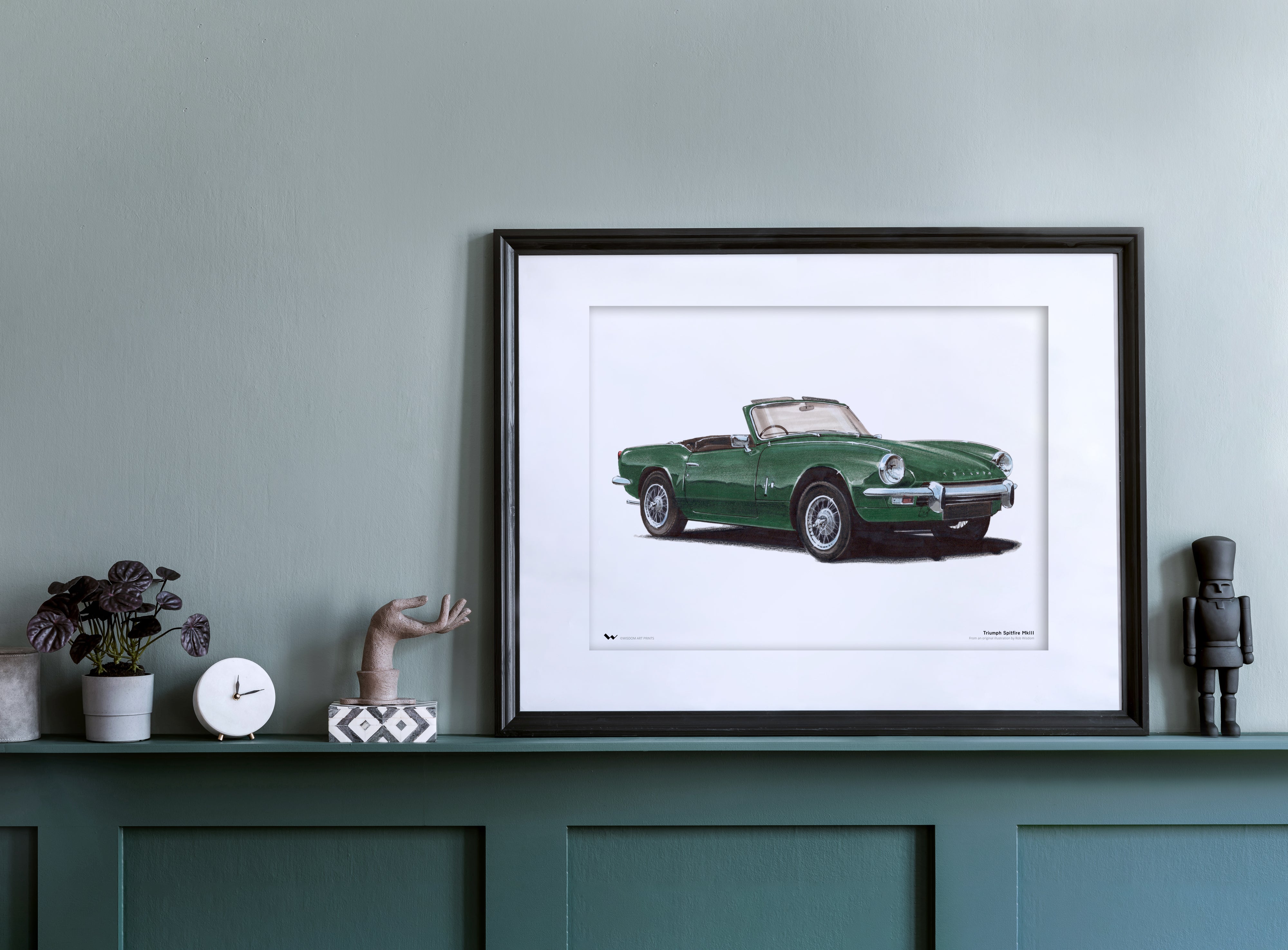Triumph Spitfire MkIII Art Print – Wisdom Art Prints