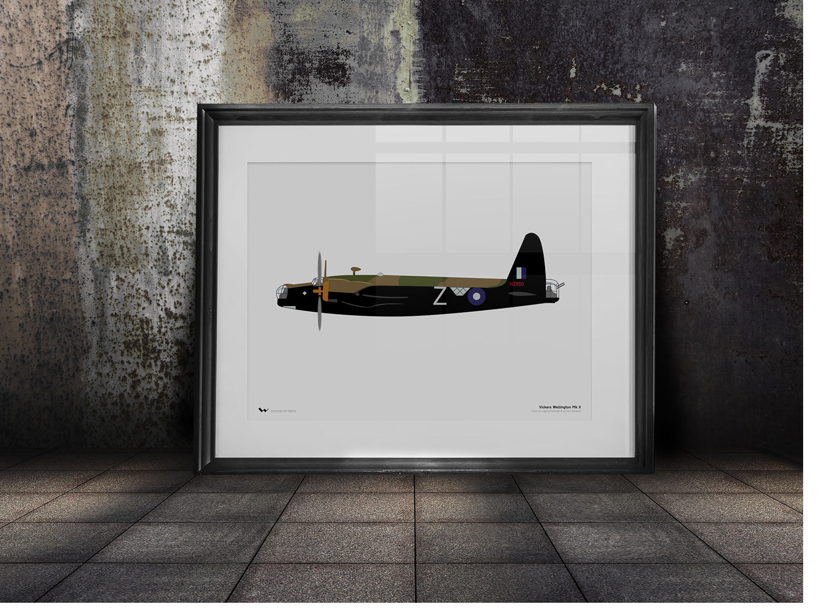 Vickers Wellington Art Print – Wisdom Art Prints